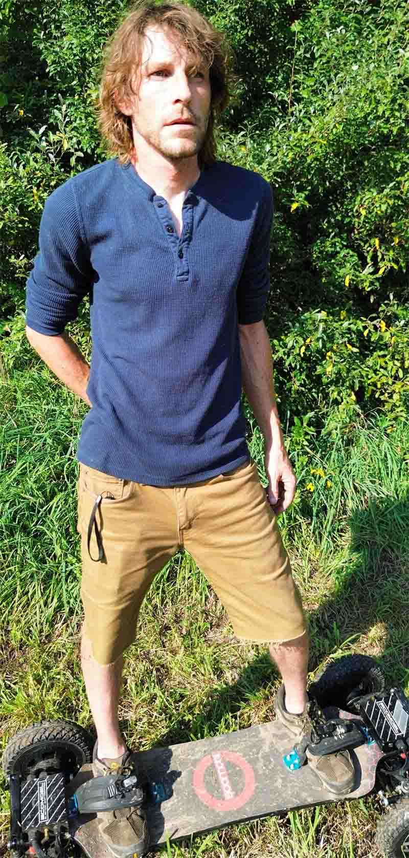 Off road all terrain electric skateboard longboards beach grasslands ...