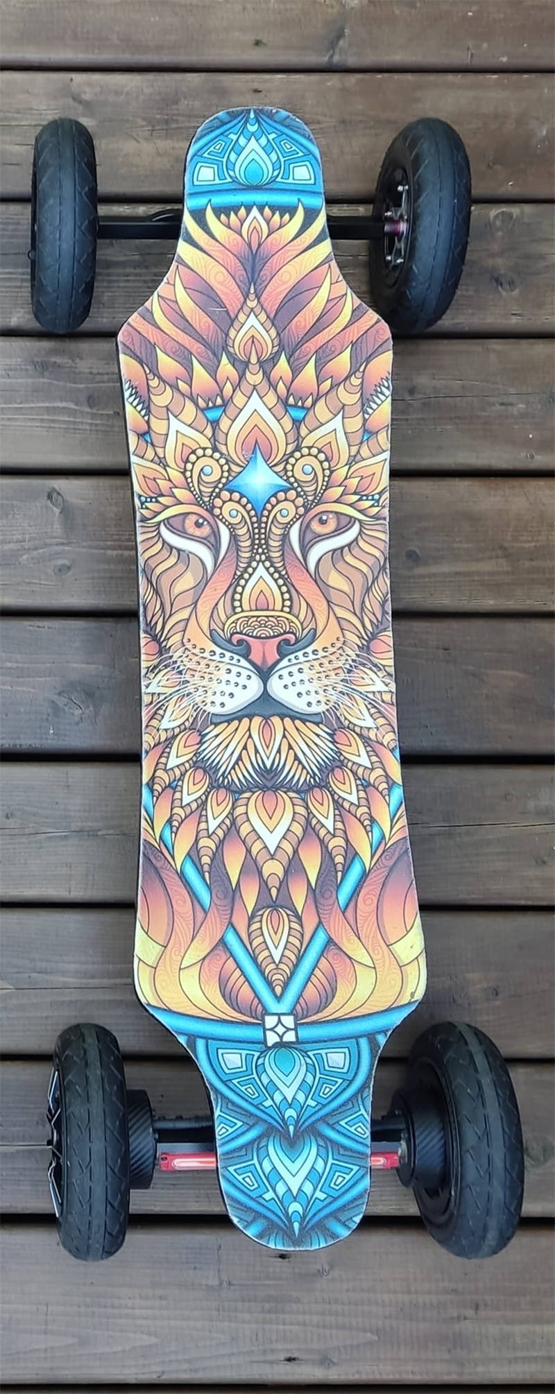 Customer Piotr Zdanowski DIY ET Pro longboard grip tape pattern ...